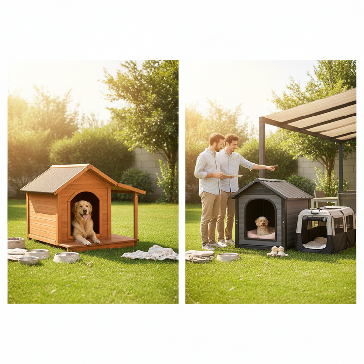Dog Kennels Wooden & Steel: Choosing the Right Outdoor Shelter for You