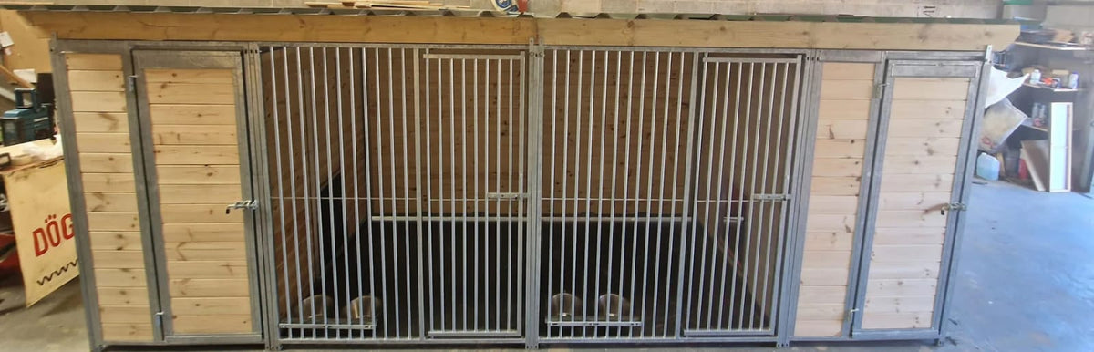 Double Dog Kennels For Sale: FREE UK Mainland Delivery